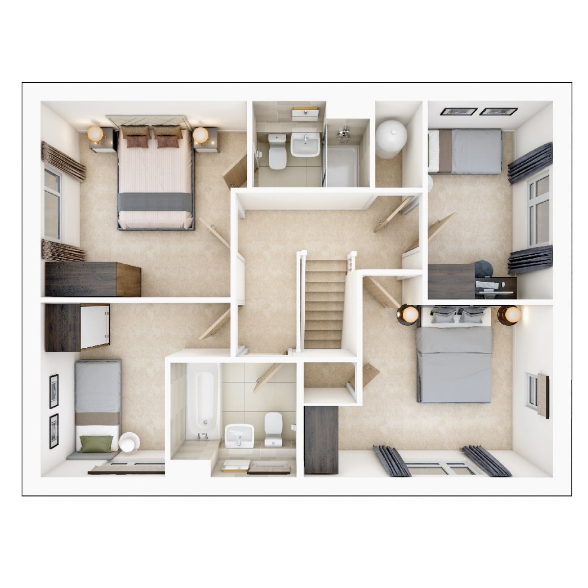 Plot 75 at Primrose Gardens at Valley Park in Didcot ‧ Taylor Wimpey