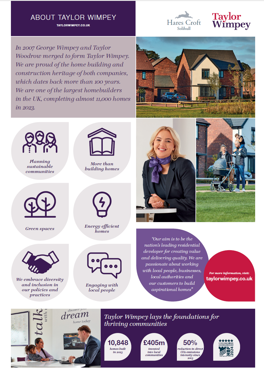 Redevelopment of Hares Croft, Solihull ‧ Taylor Wimpey