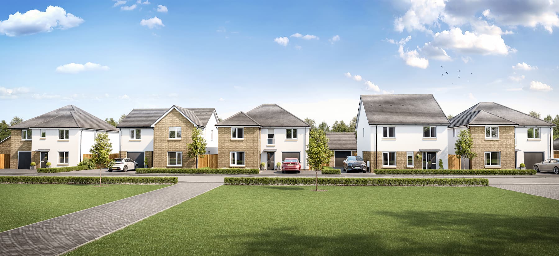 Berryhills ‧ Proposed new homes in Cowie ‧ Taylor Wimpey