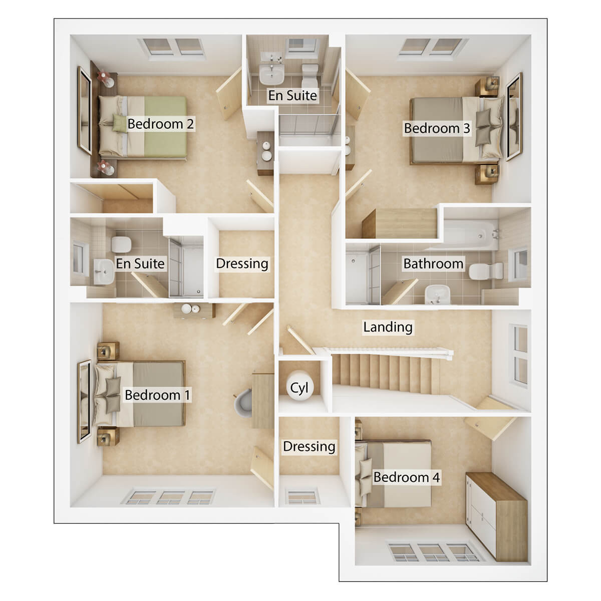 Plot 102 at Dargavel View in Bishopton ‧ Taylor Wimpey