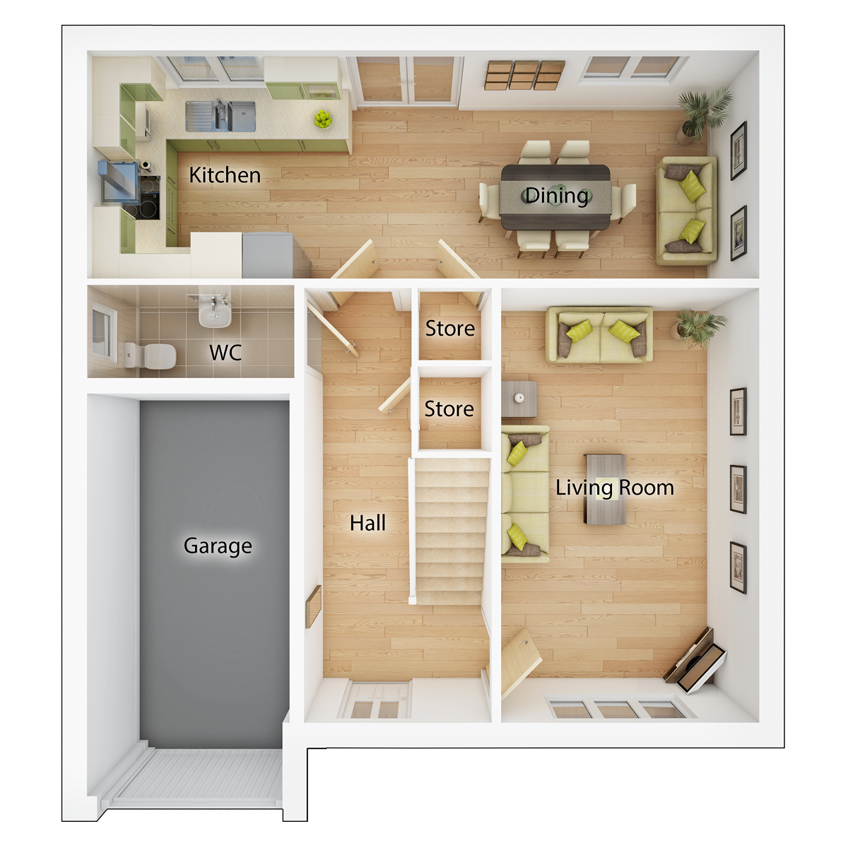 Plot 560 at Benthall Farm in East Kilbride ‧ Taylor Wimpey