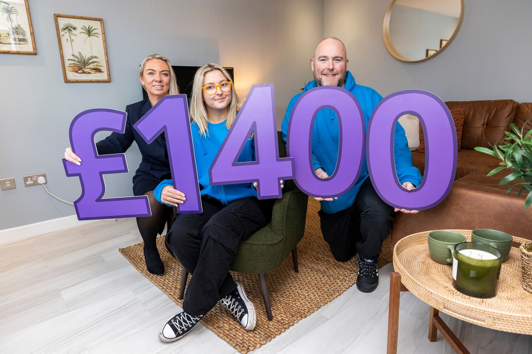 The Include Me 2 Club in Barrhead receives its first donation ‧ Taylor ...