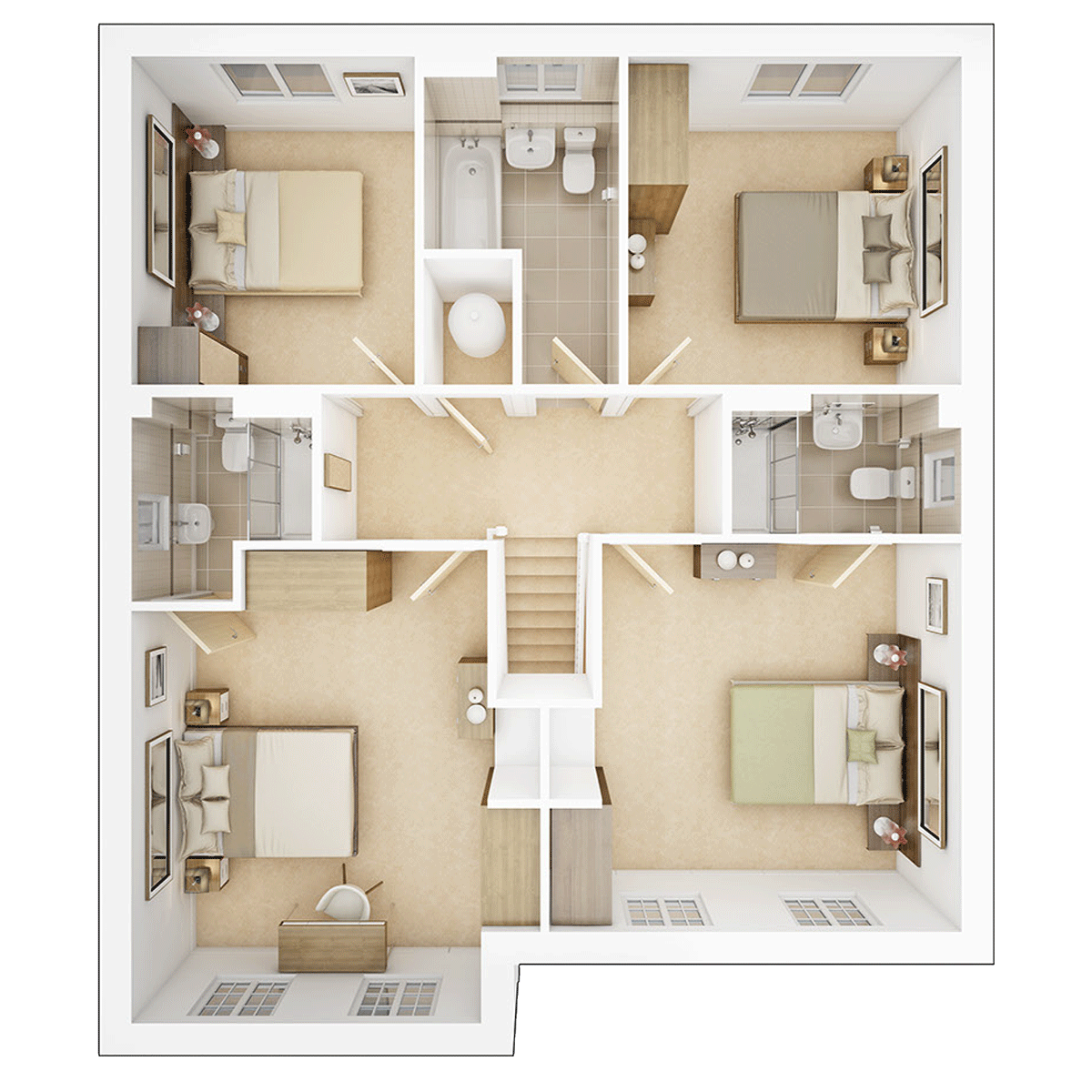 Plot 253 at Trinity Fields in Knaresborough ‧ Taylor Wimpey