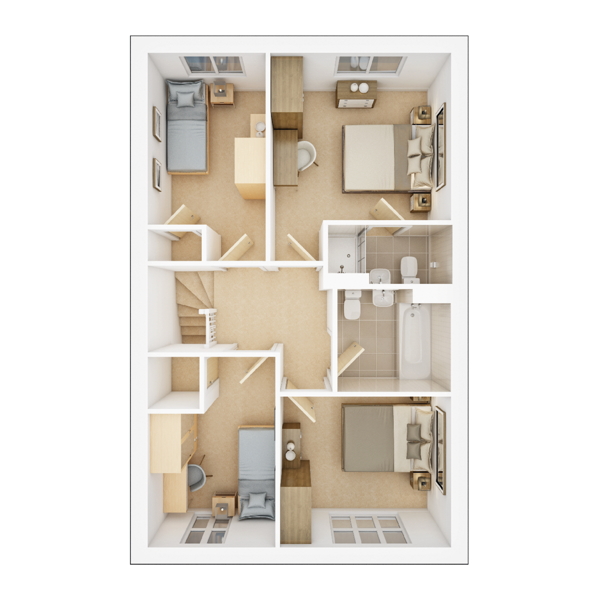 Plot 105 at Woodside Vale in Leeds ‧ Taylor Wimpey
