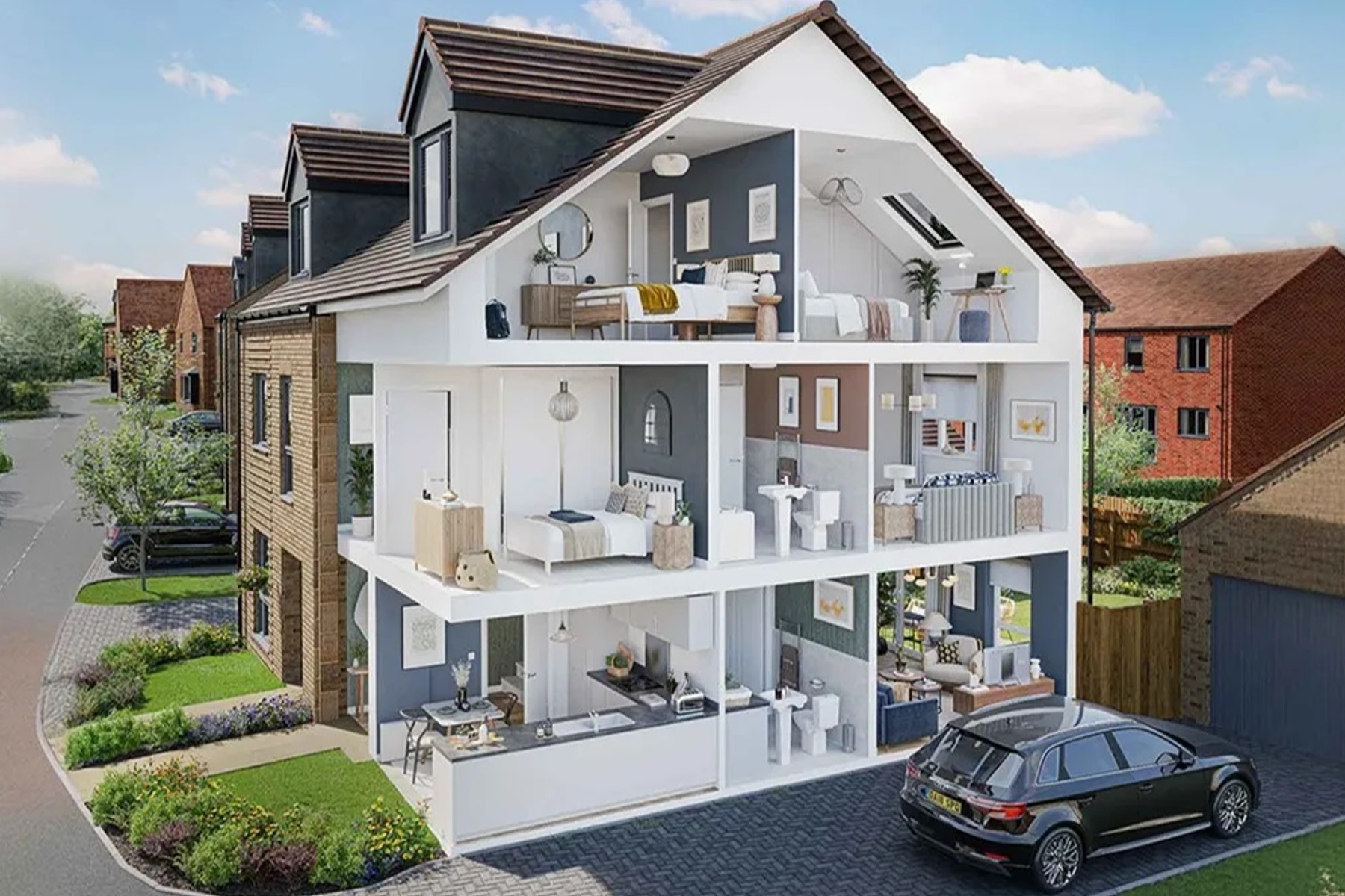 Plot 508 at Dukes Quarter in Bordon ‧ Taylor Wimpey