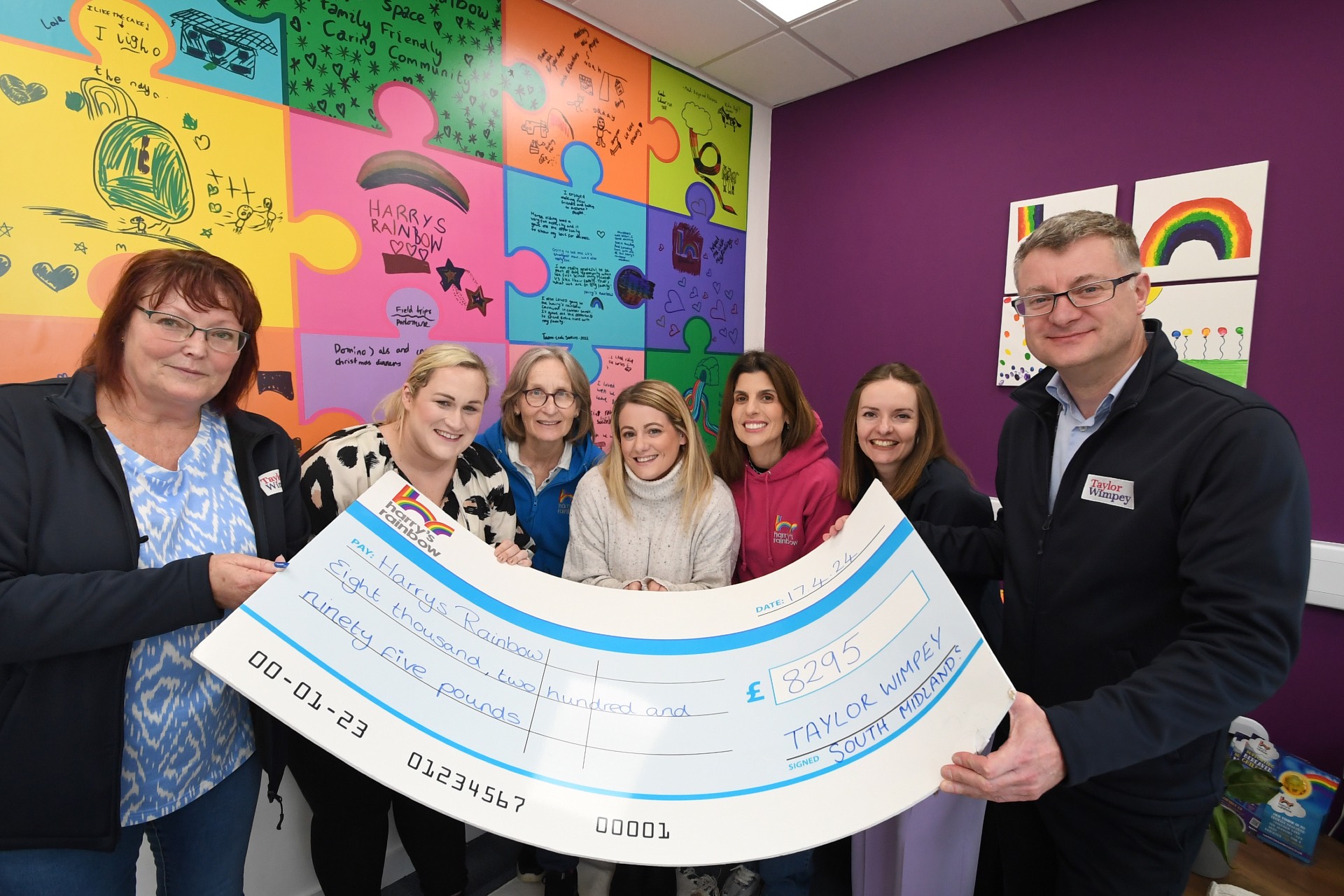 We raise over £8,000 for Milton Keynes children's charity ‧ Taylor Wimpey
