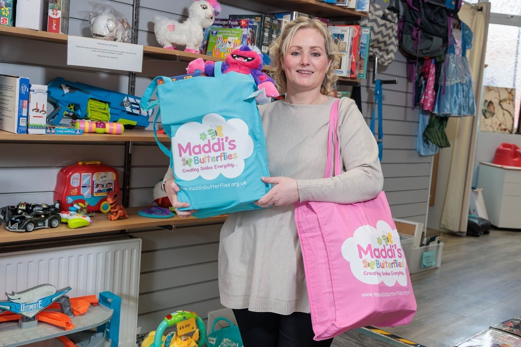 We help put a smile on the faces of children diagnosed with cancer ...