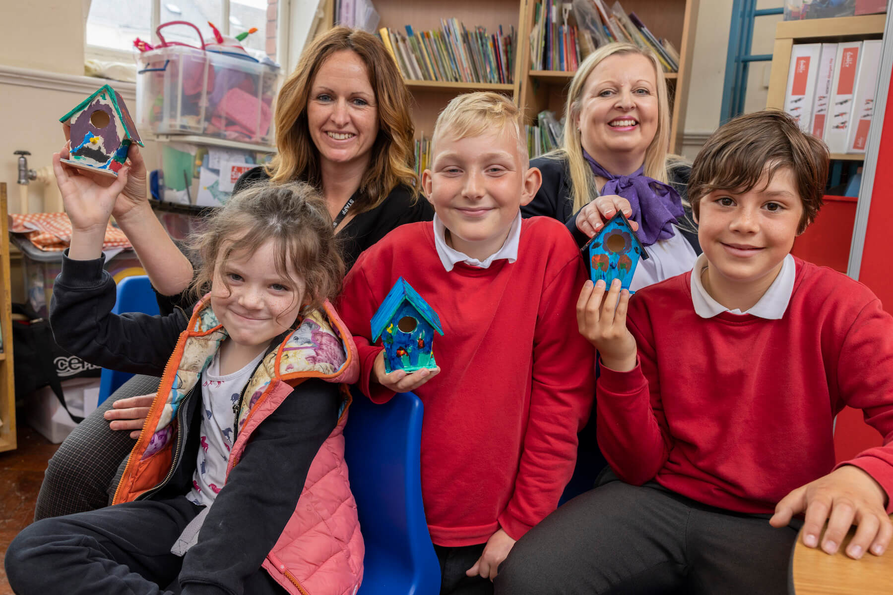 School children design bird boxes for sustainability project in South ...