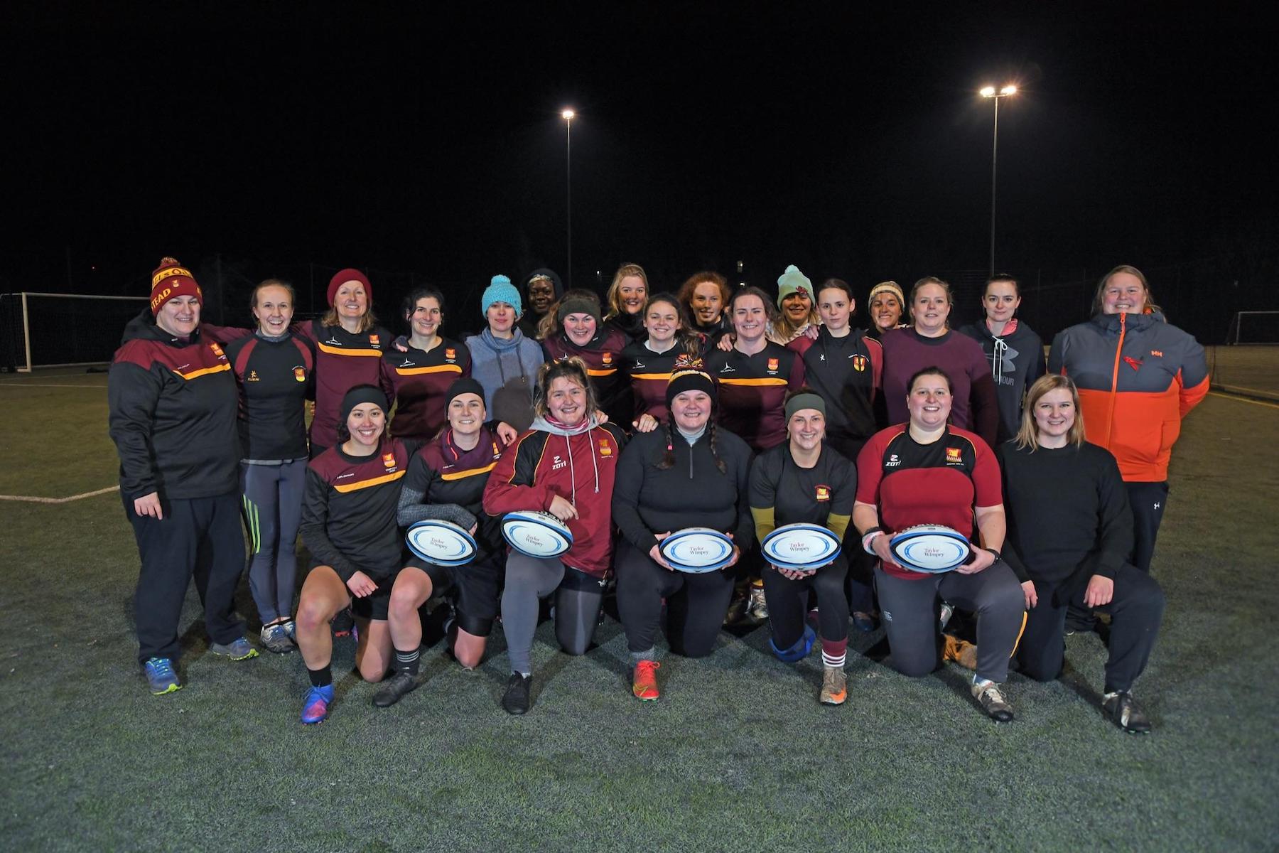 We support Hampstead RFC Women+ Rugby team with sponsorship ‧ Taylor Wimpey