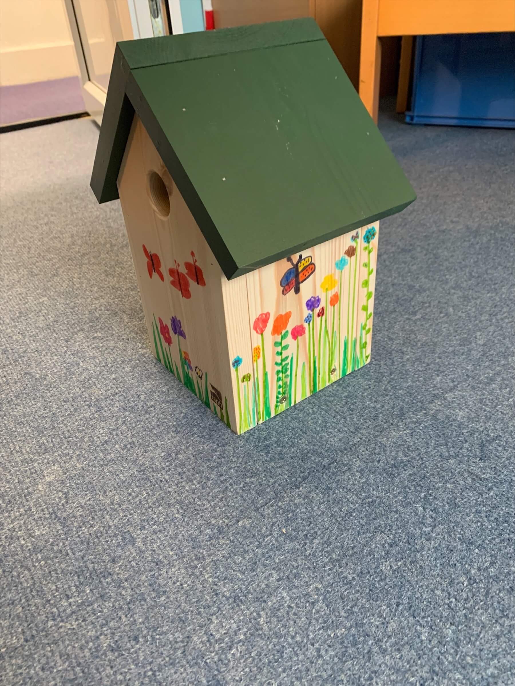 School children get creative designing bird boxes and bug hotels ...