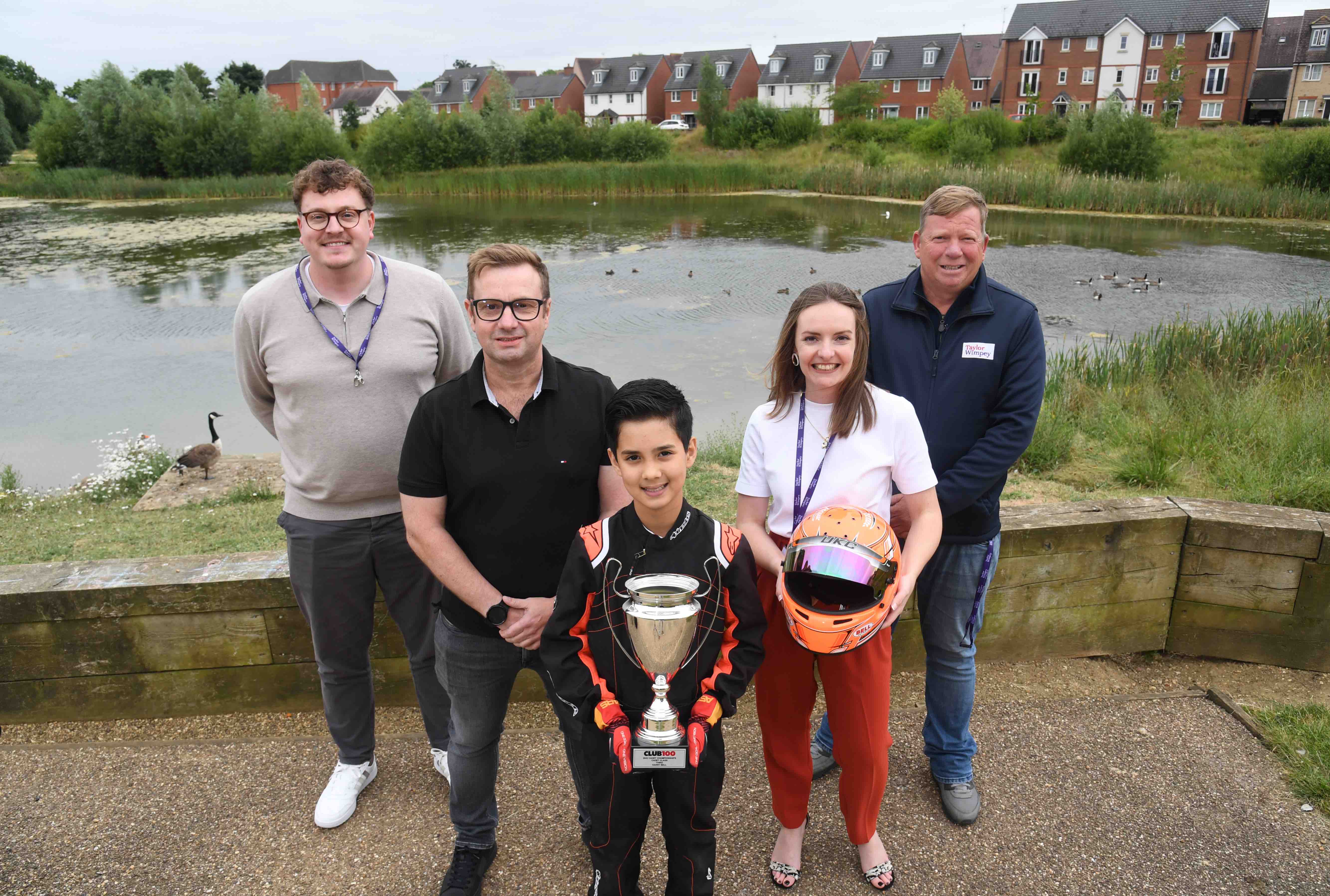 We support Milton Keynes go-karting hopeful ‧ Taylor Wimpey