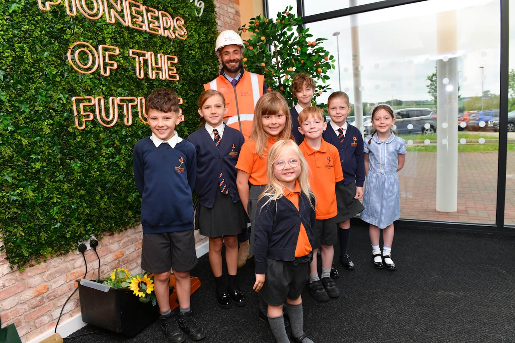 We teach pupils from Hayfield Cross Church of England School about ...