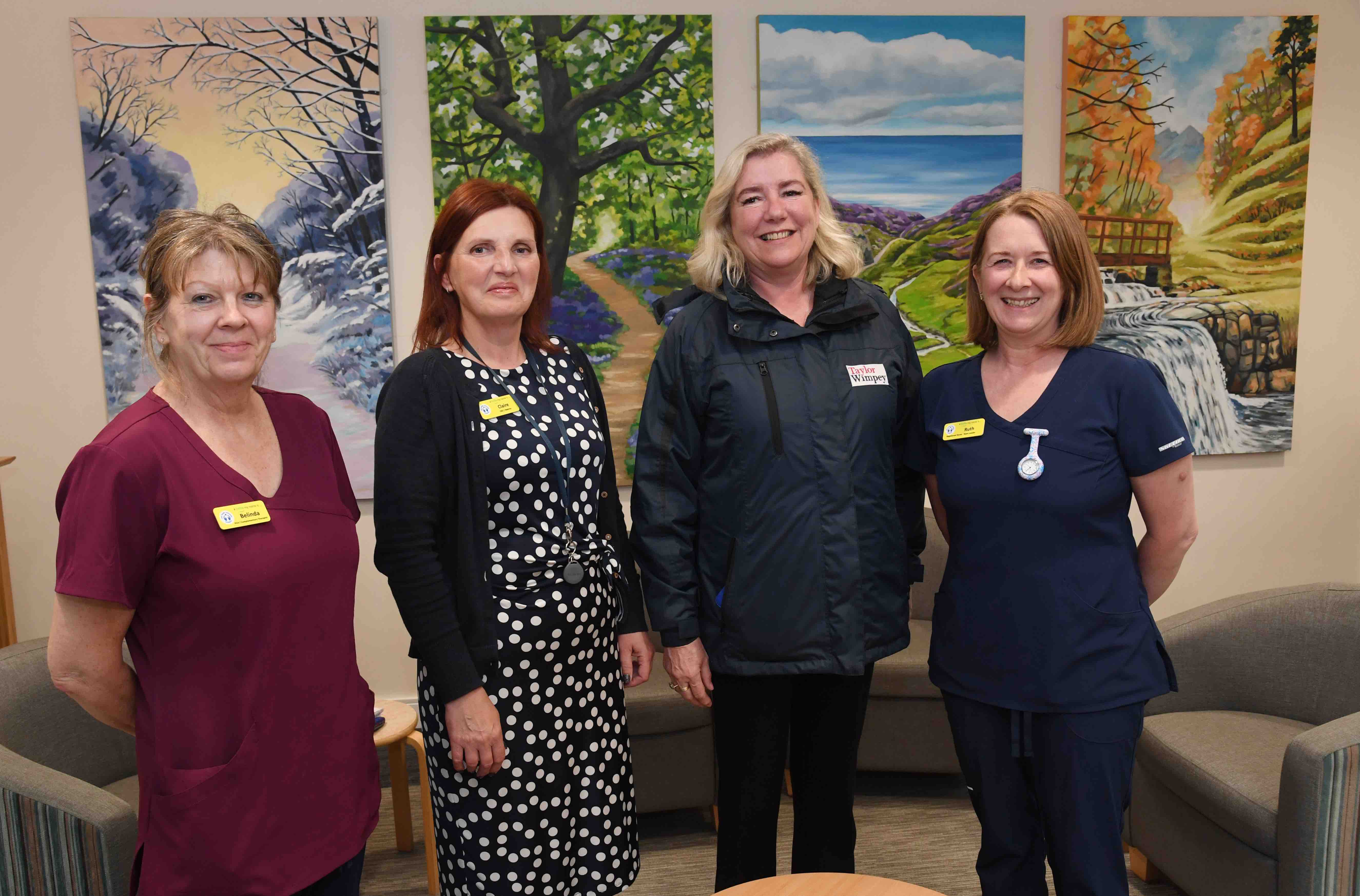 Mary Stevens Hospice gets £30,000 fundraising boost off us ‧ Taylor Wimpey