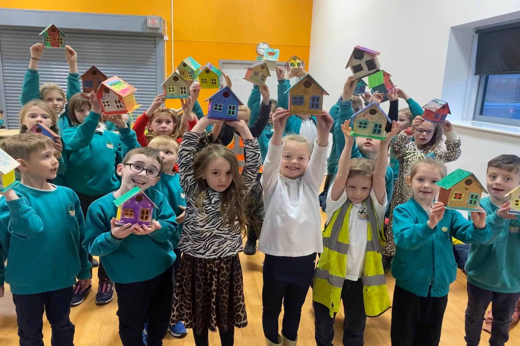 Kids club designs bird boxes for our Brunton Rise development ‧ Taylor ...