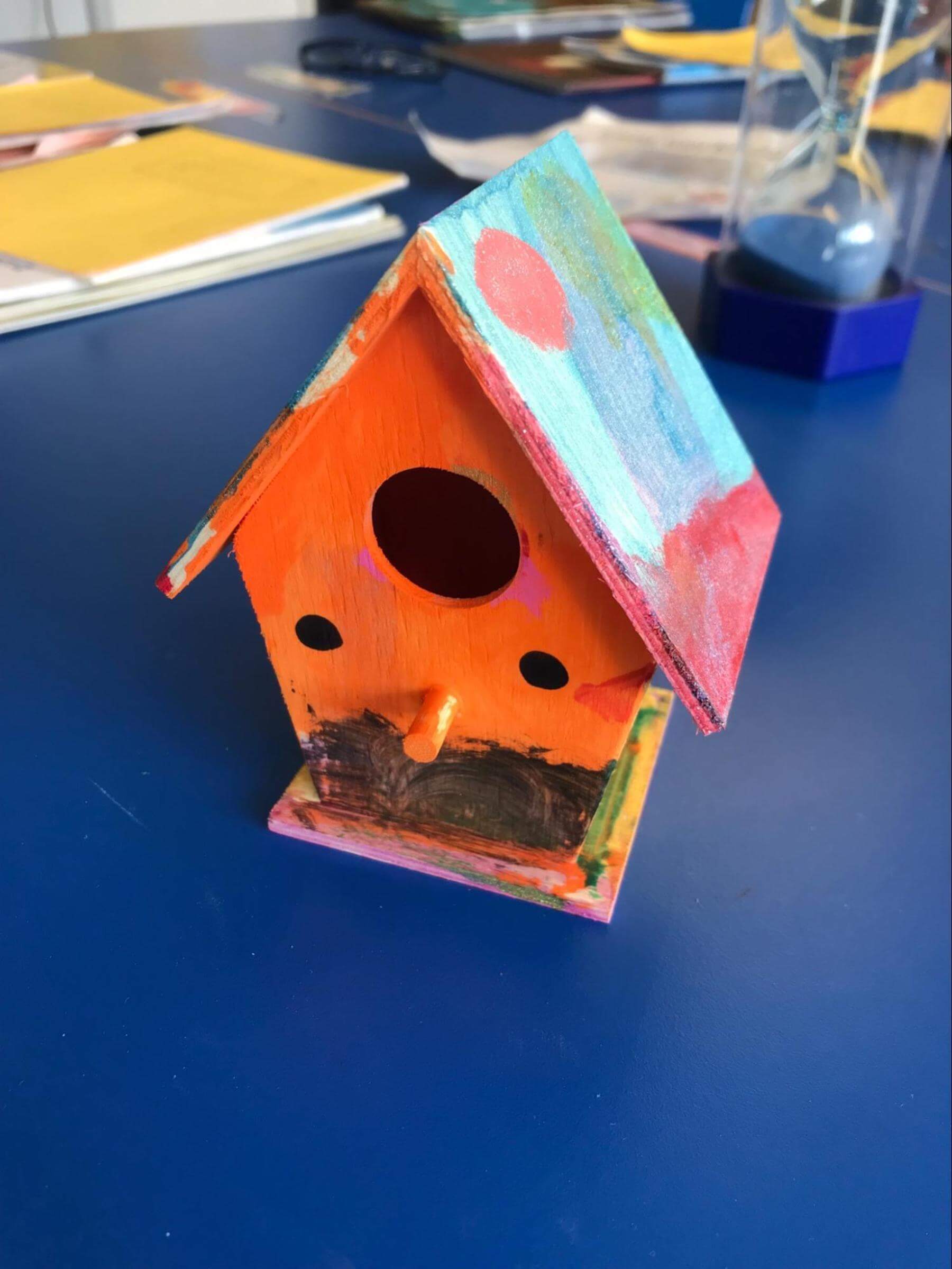 Local school designs bird boxes for Shopwyke Lakes ‧ Taylor Wimpey
