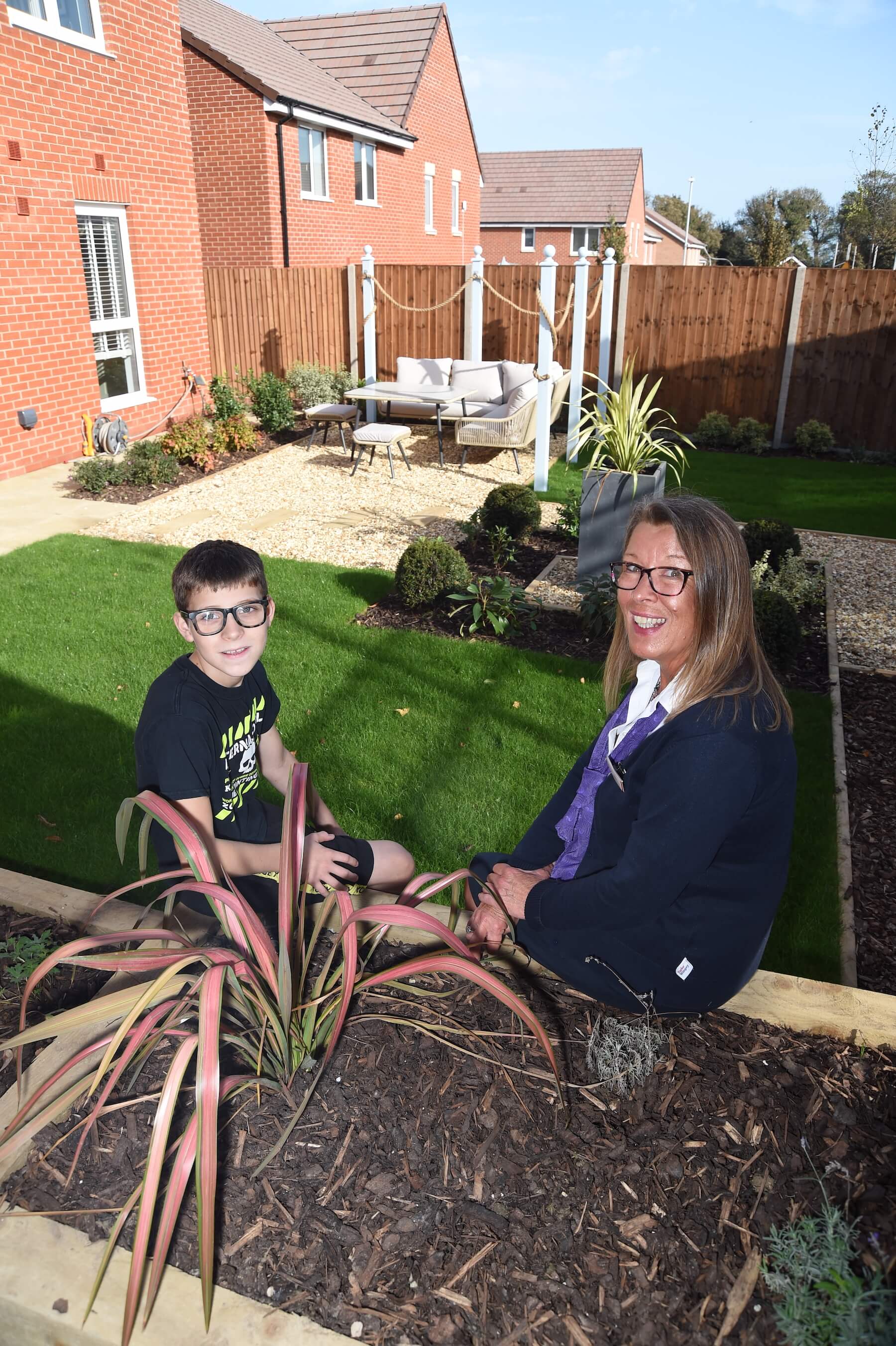 We unveil sustainable garden in Deal ‧ Taylor Wimpey