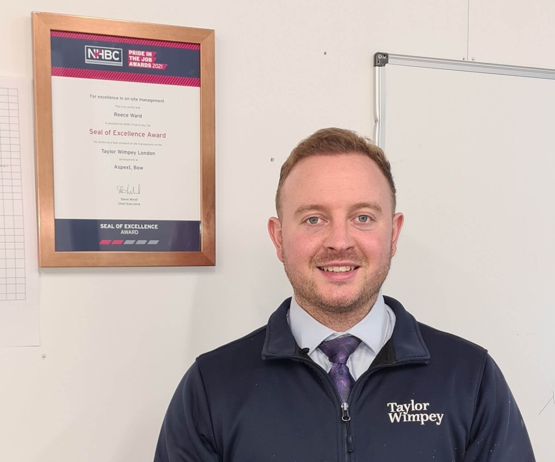 Award winning site manager in London ‧ Taylor Wimpey