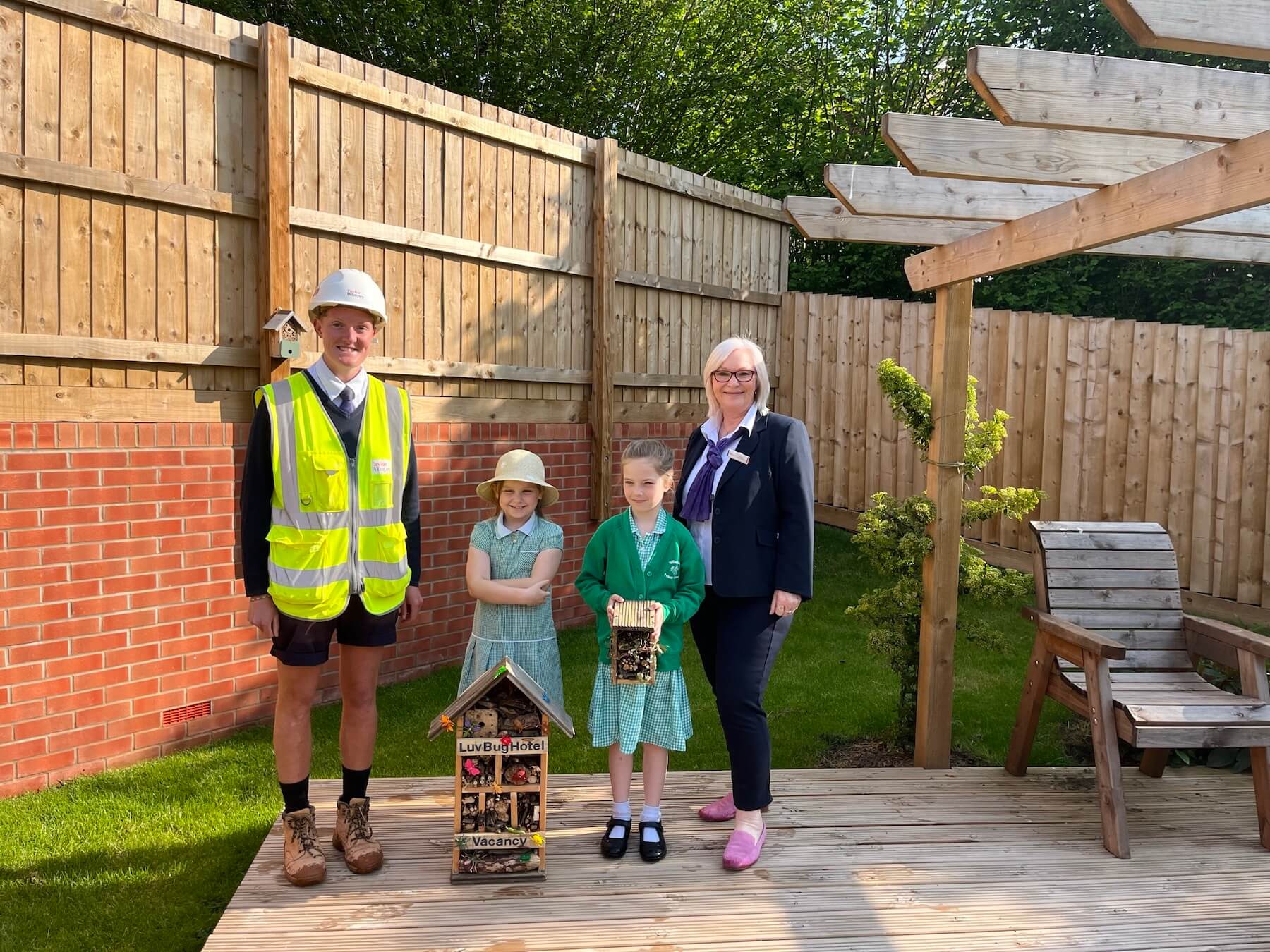 We encourage local school in Cullompton to get involved with nature ...