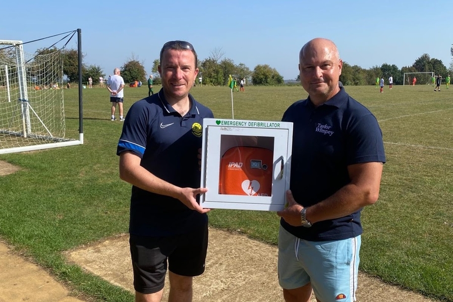 We support Blisworth FC ‧ Taylor Wimpey