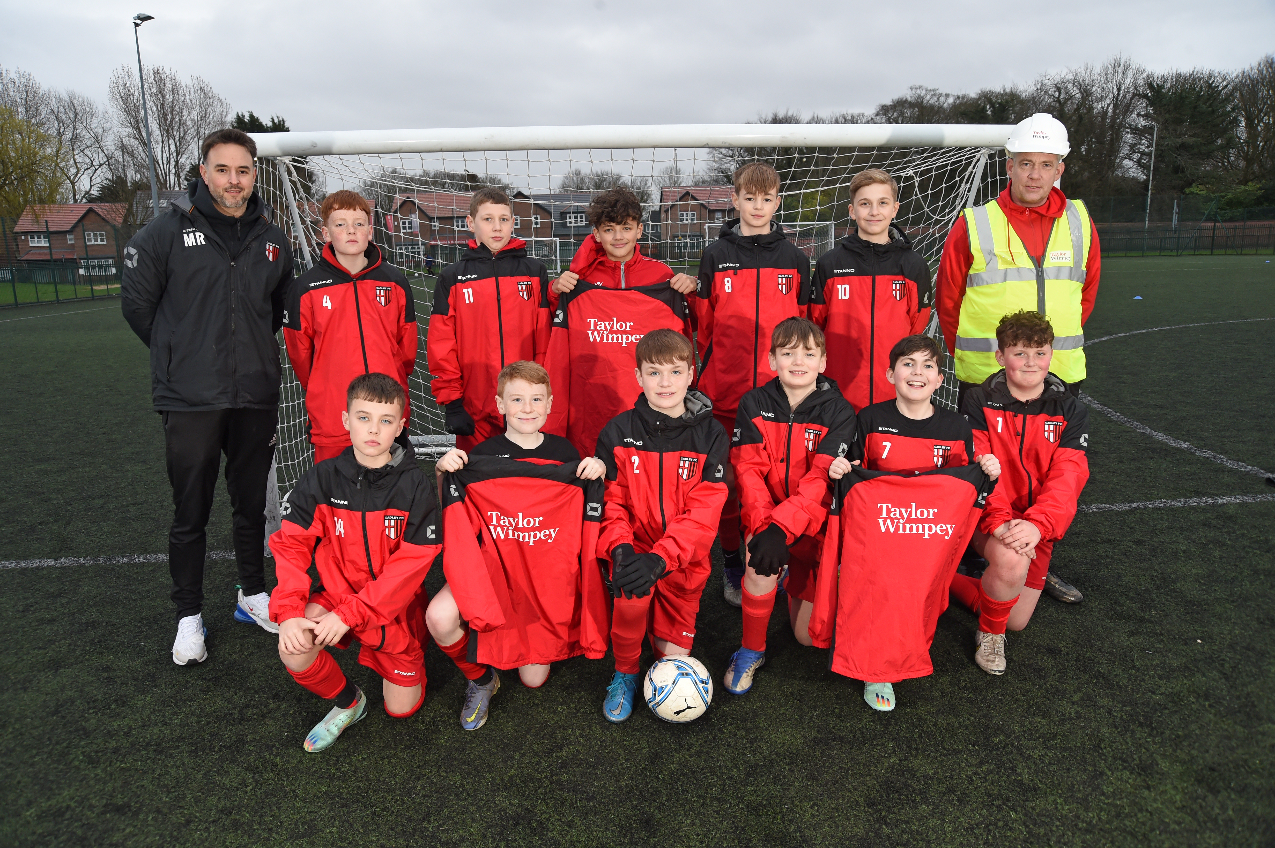 We donated £500 to young Preston Footballers ‧ Taylor Wimpey