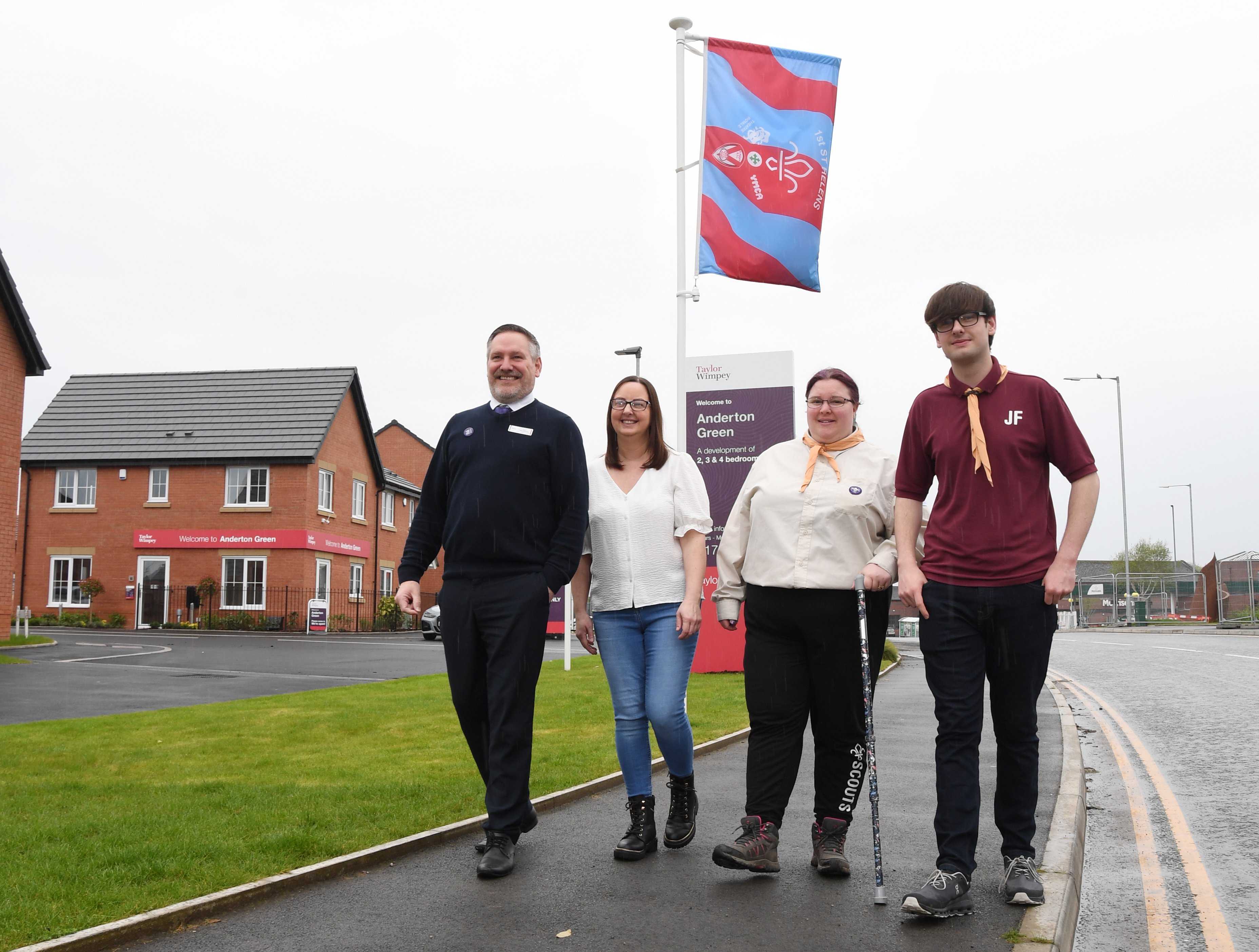 We teamed up with local Scouts for a fun and Creative Flag Design ...