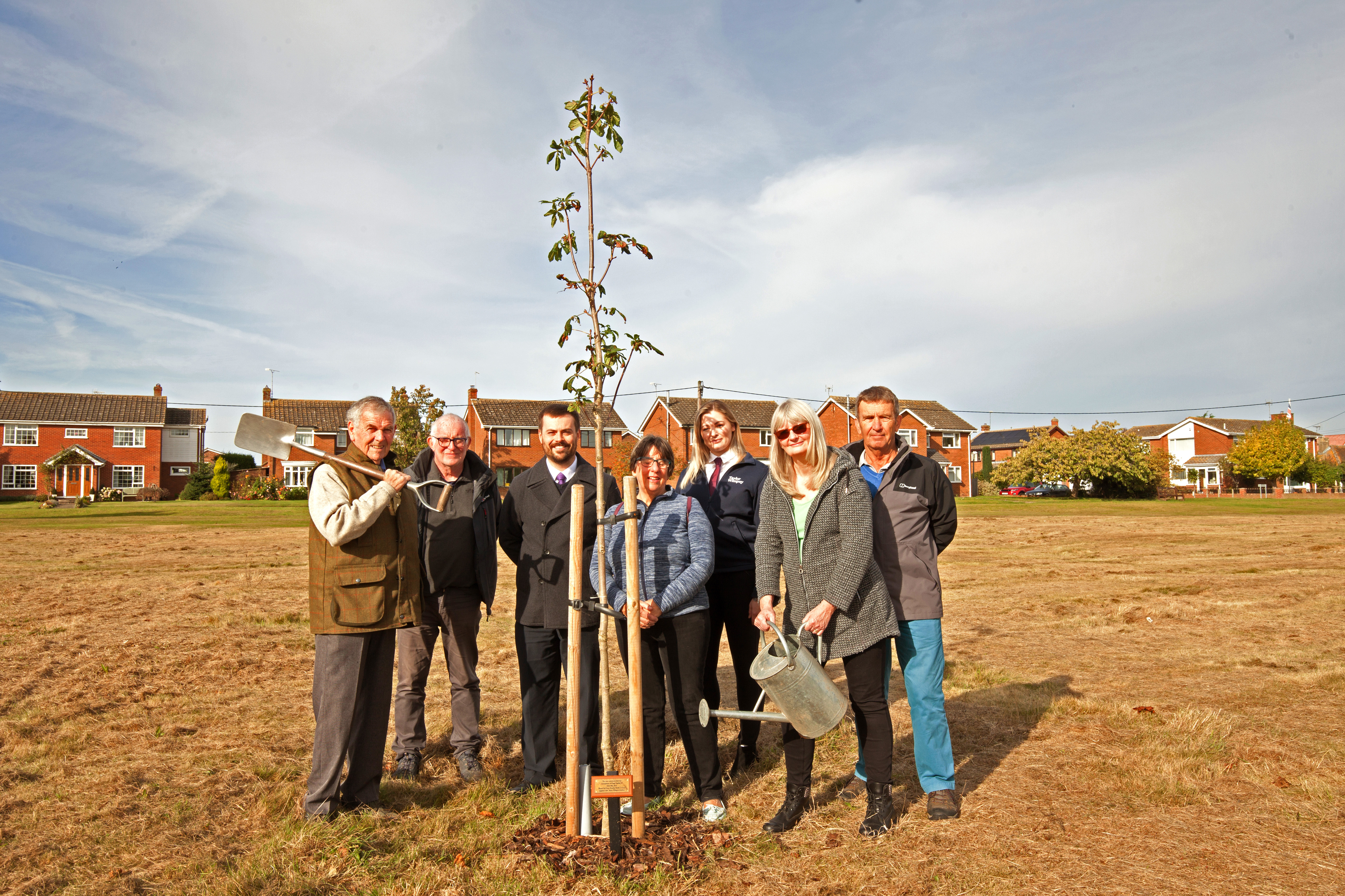 We help Great Bentley honour King Charles by planting a tree ‧ Taylor ...
