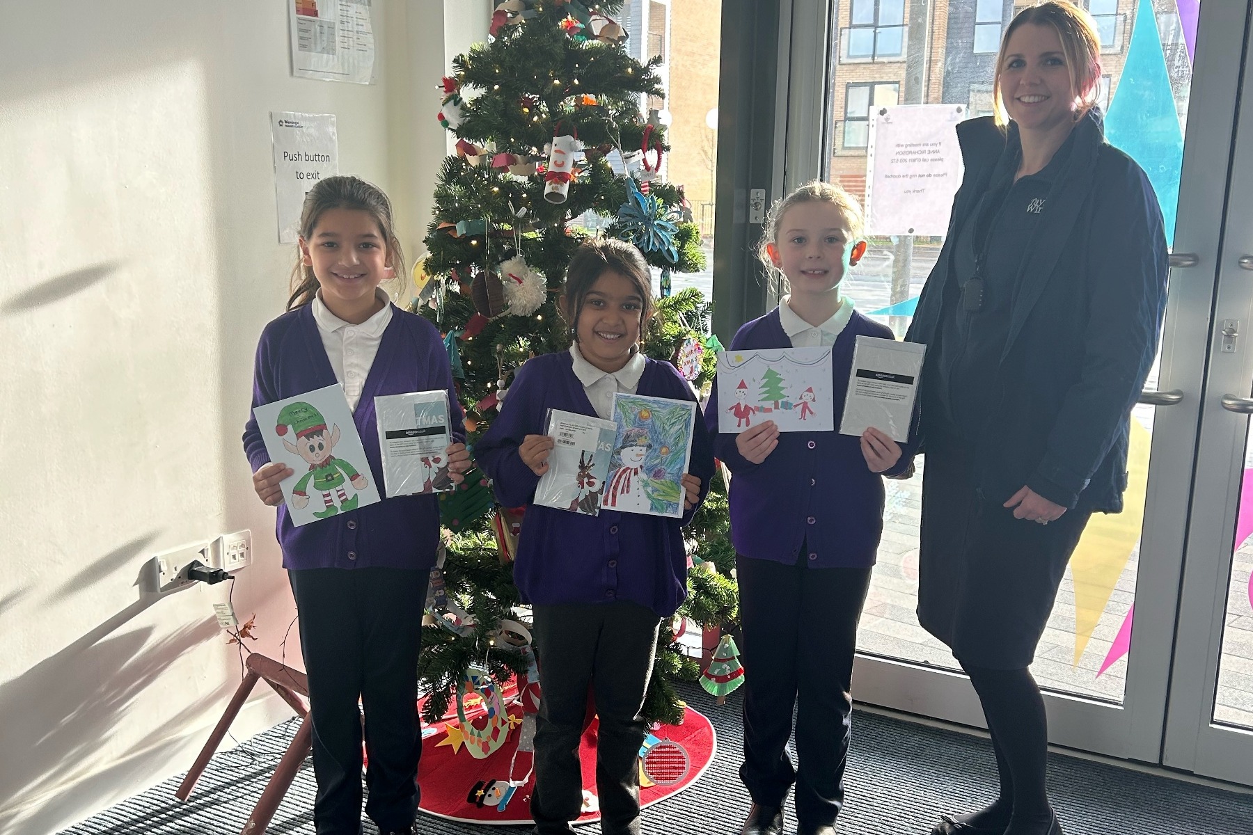 We Spread Festive Joy with Wantage Primary Academy Christmas Card ...