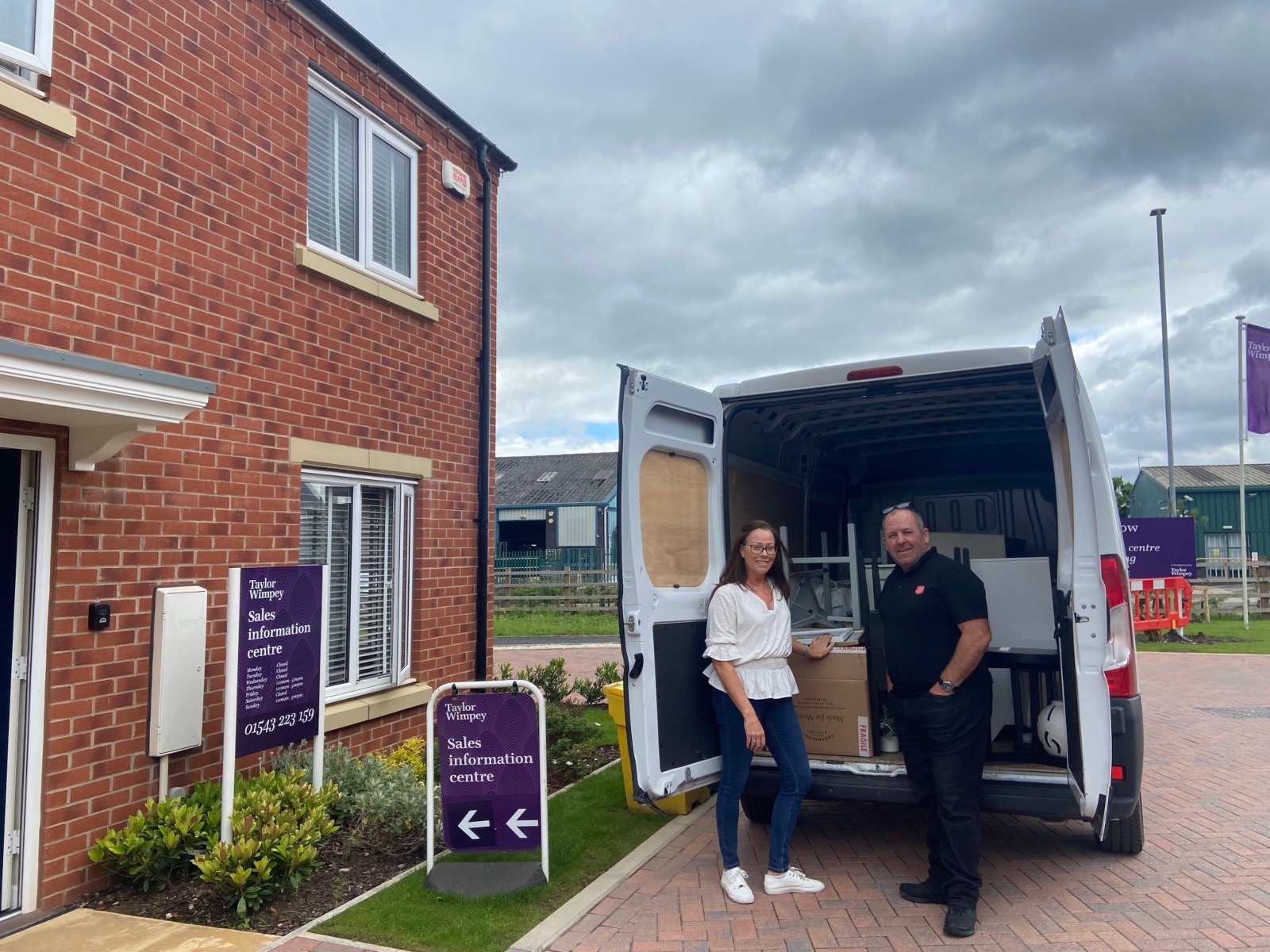 We support Lichfield charity with furniture donation ‧ Taylor Wimpey