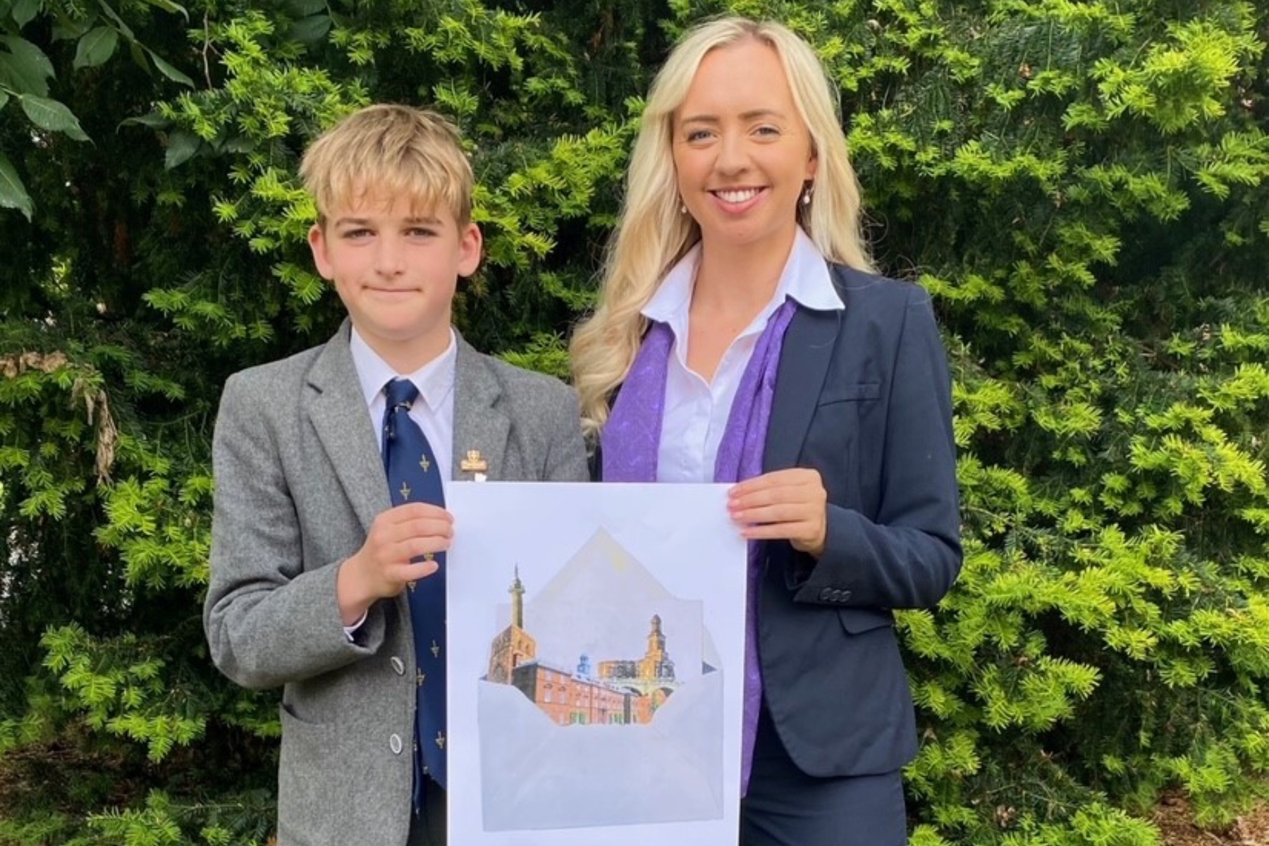 School kids welcome new residents in Shrewsbury to their homes ‧ Taylor ...