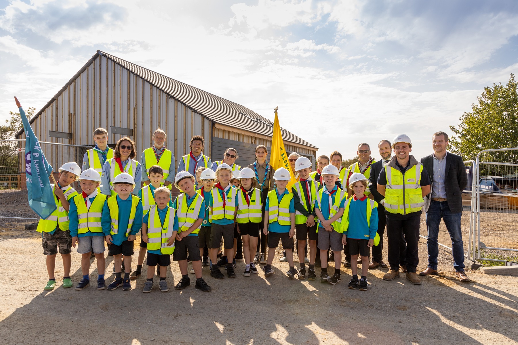 Our new Scout hall empowers growth for local scout group ‧ Taylor Wimpey