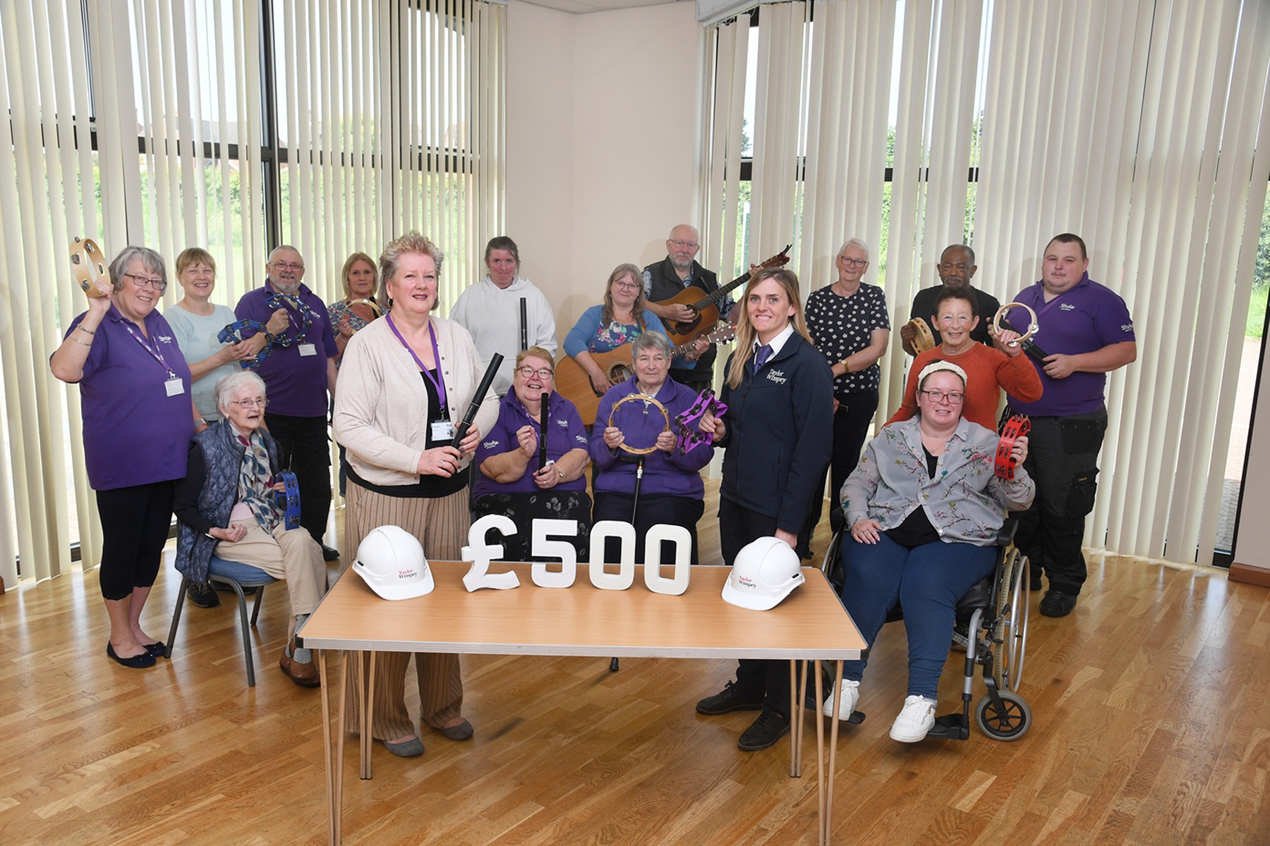 We award £500 to Stroke Association singing group ‧ Taylor Wimpey