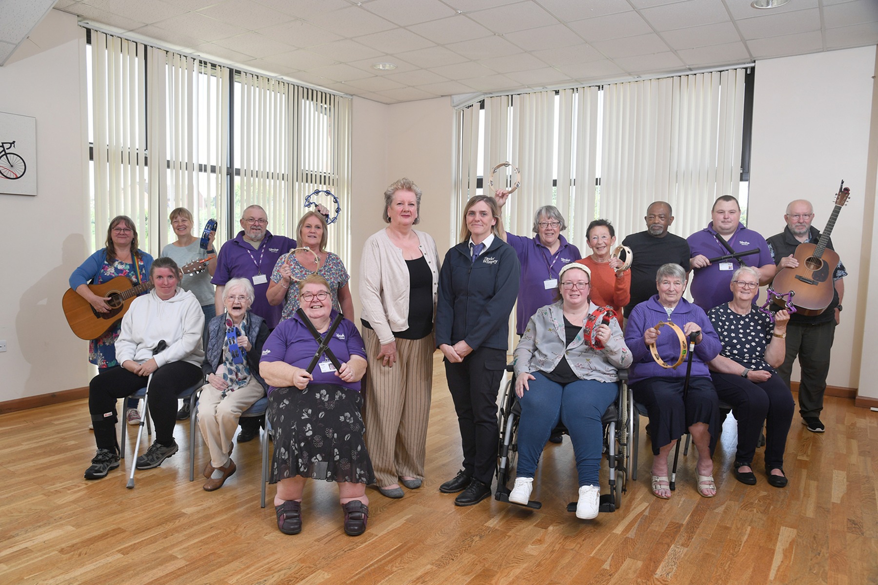 We award £500 to Stroke Association singing group ‧ Taylor Wimpey